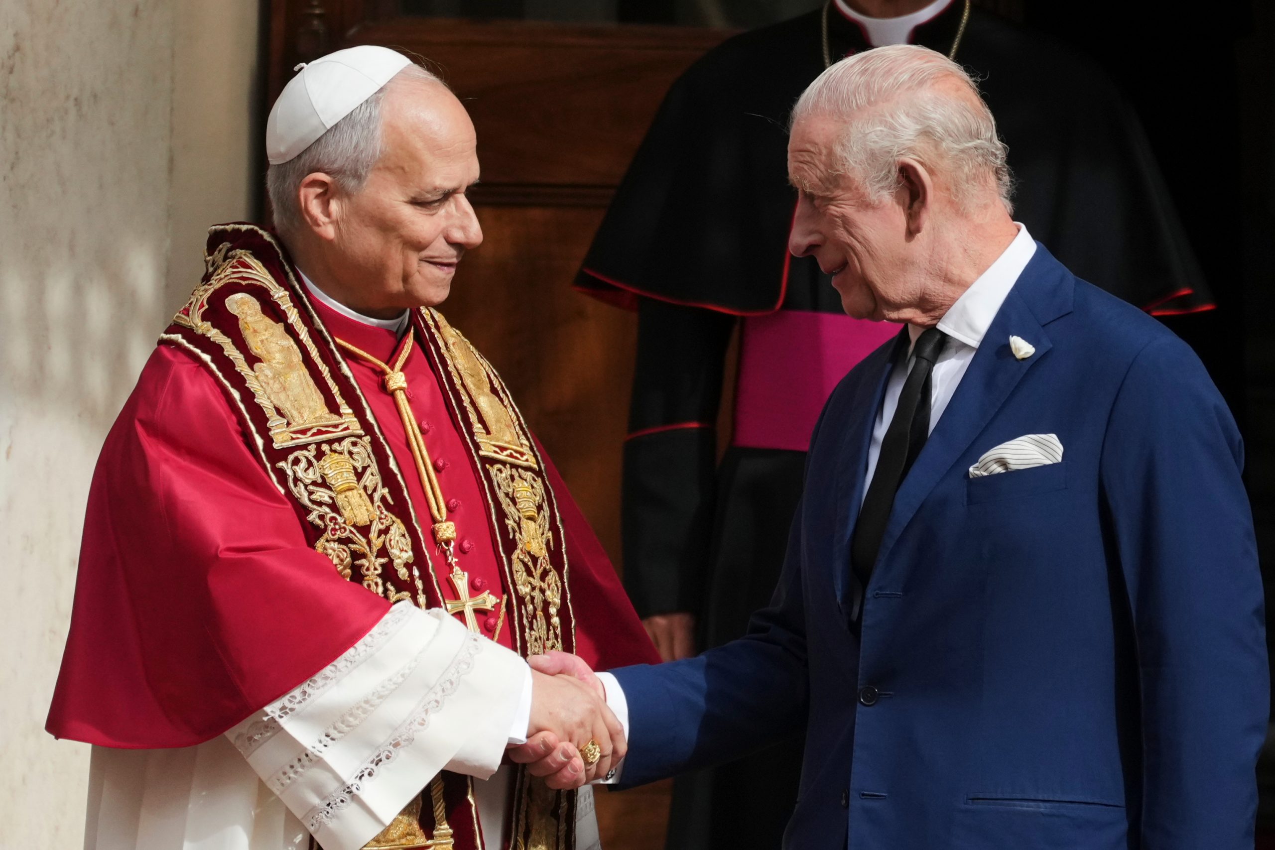 Pope Leo and King Charles make history with first-ever joint prayer ...