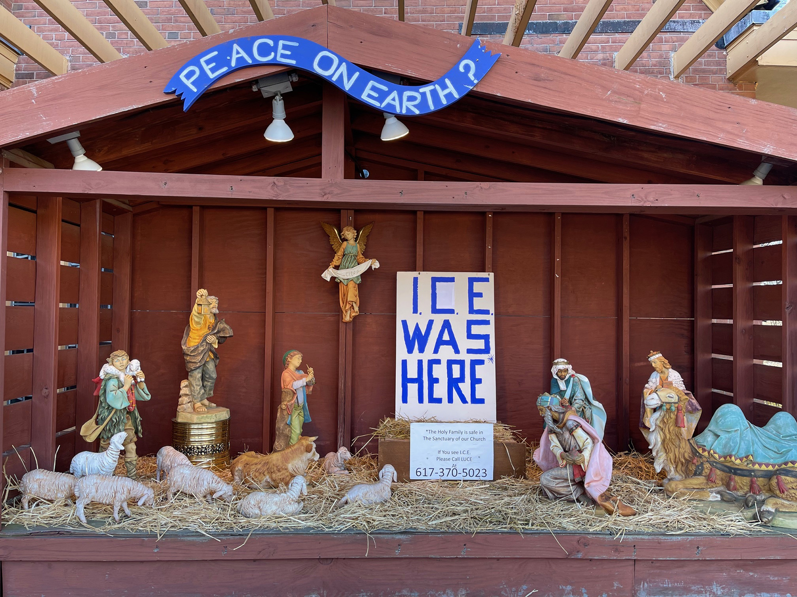 ICE Nativity scenes: Churches reimagine Christmas story amid ...