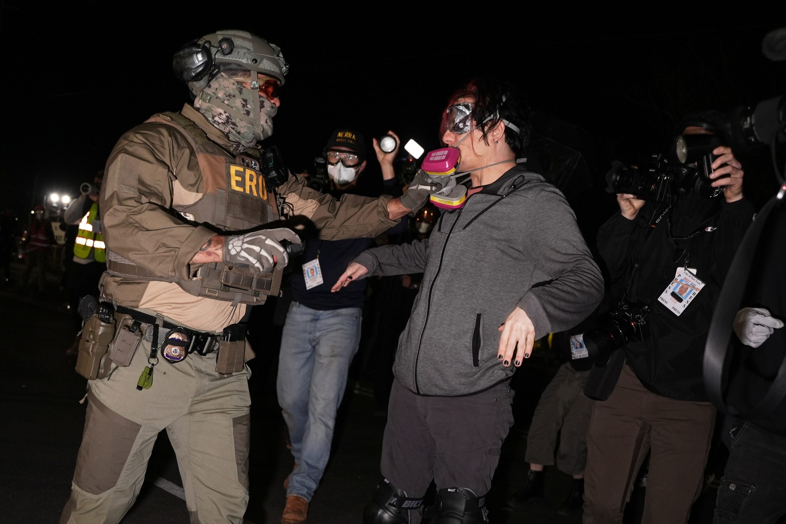 ICE and protesters clash at Delaney Hall: What to know about the ...